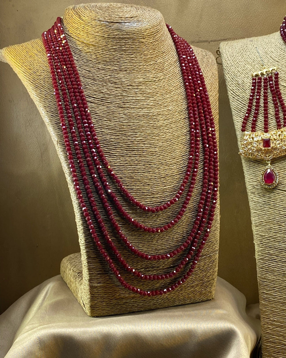 5 layers Designer wear Long Mala – Jhavery's Jewel